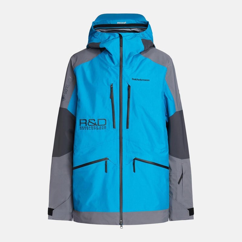 Ски Яке Peak Performance M Shielder R&D Jacket-Scuba Blue-Quiet G ...